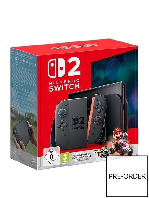 NINTENDO SWITCH 2 Console + Mario Kart 🚗 Ships on Release Day! £472.08 ...