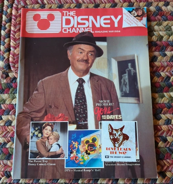 VINTAGE THE DISNEY Channel Magazine May 1984 Gone are the Days £12.44 ...