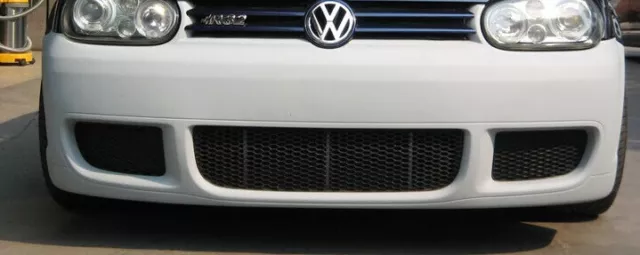 R32 STYLE FRONT Bumper and honeycomb mesh for VW GOLF MK 4 mk4 GTI TDI ...