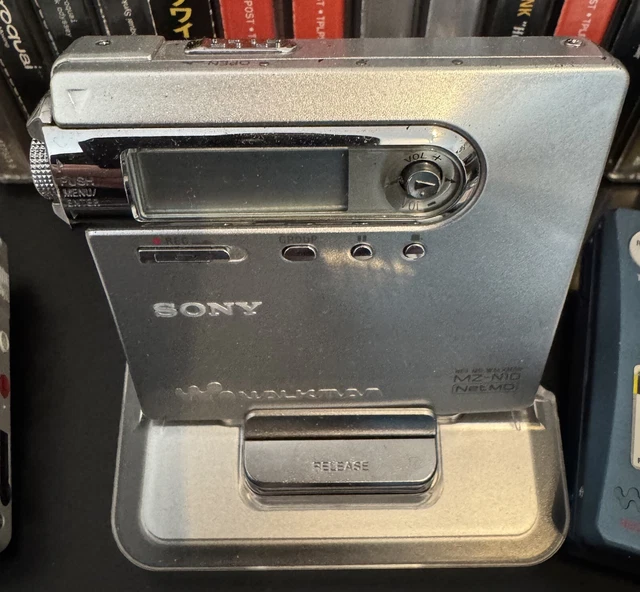 SONY MZ-N10 SILVER MiniDisc Walkman with Dock - NetMD, USB EUR 175,00 ...