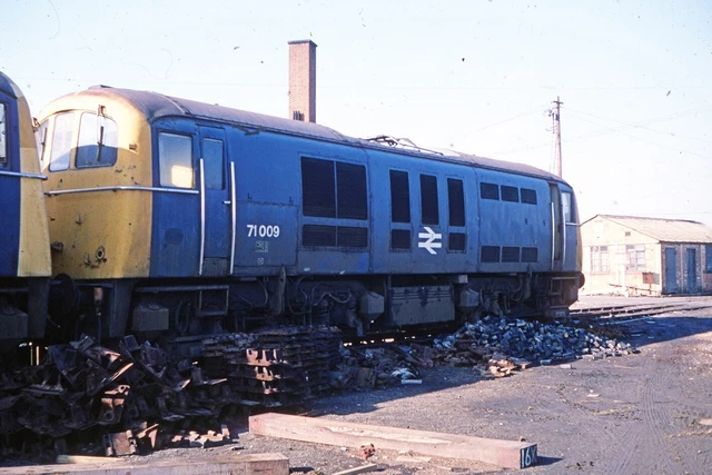 ORIG. 35MM RAILWAY Colour Slide Class 71 71009 Hither Green 3/78 With ...