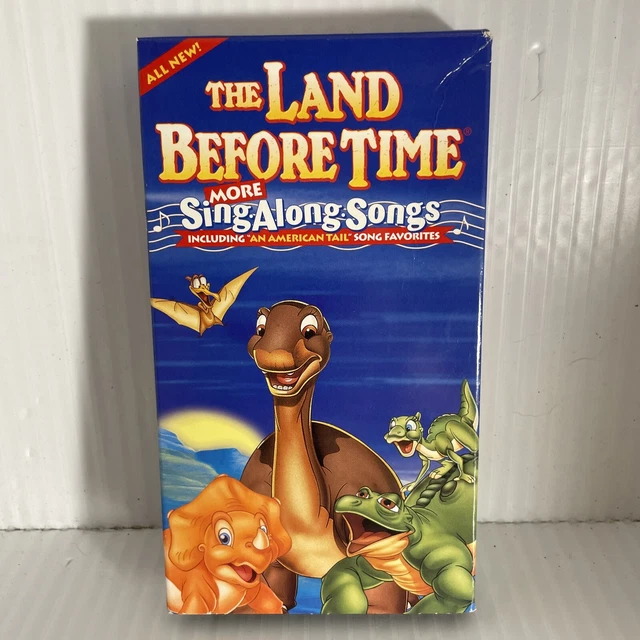 THE LAND BEFORE Time More Sing Along Songs Vhs £23.64 - PicClick UK