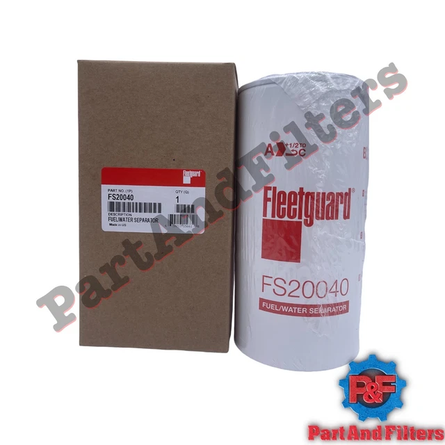 FS19551 - FLEETGUARD Fuel Filter with Water Separator EUR 56,39 ...
