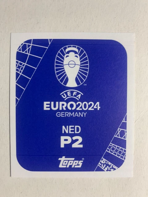 TOPPS UEFA EURO EM 2024 Sticker - NED P2 - Netherlands Landmark #2/2 ...