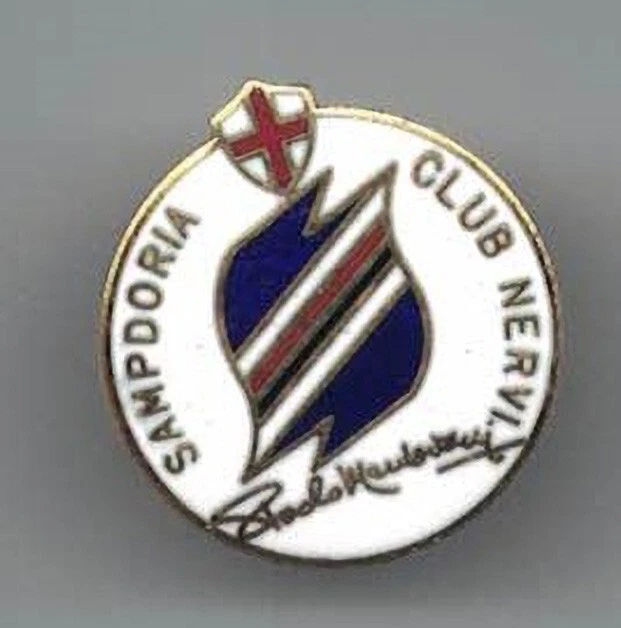 SPILLA PINS DISTINTIVO Stemma Simbolo Sampdoria Club Nervi Paolo ...