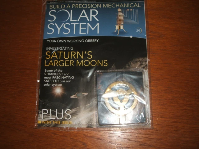BUILD A PRECISION Mechanical Solar System Issue 14 - Magazine & Part ... BUILD A PRECISION Mechanical Solar System Issue 14 - Magazine & Part ...