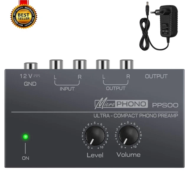 PP500 ULTRA-COMPACT PHONO-VORVERSTÄRKER Extrem geräuscharm 110-240V DE EUR 16,99 - PicClick DE