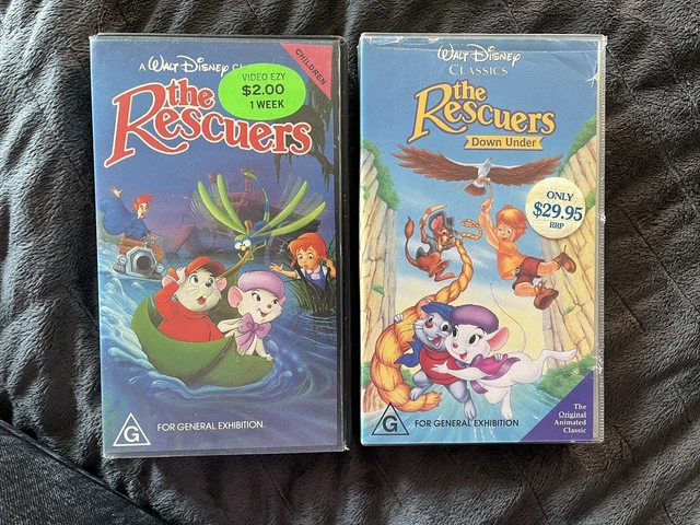 THE RESCUERS BUNDLE Walt-Disney Collection - Australian Vhs Issue. £522 ...