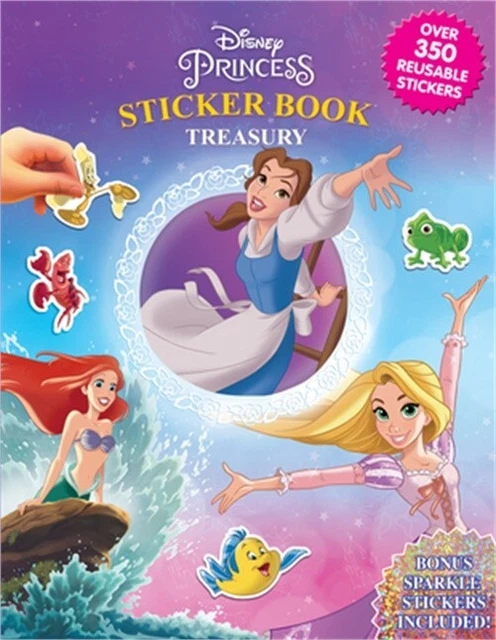 DISNEY PRINCESS #2 Sticker Book Treasury (Hardback or Cased Book) £11. ...