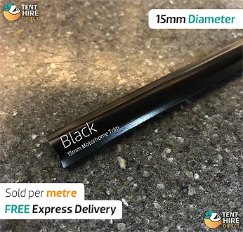 CARAVAN MOTORHOME INFILL Finishing Trim PVC Strip 15mm Herzim Molding ...