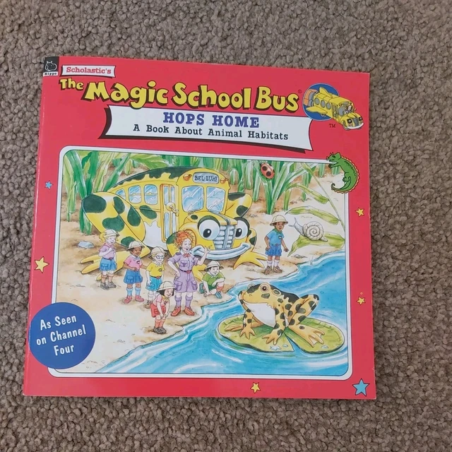 THE MAGIC SCHOOL Bus Hops Home: A Book about Animal Habitats £1.50 ...