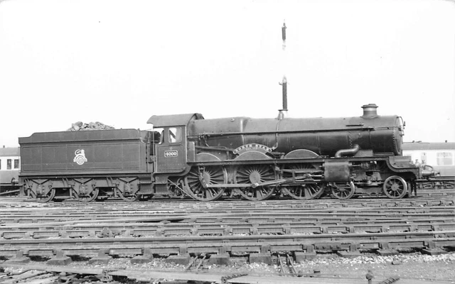 PHOTOGRAPH GWR 4000 North Star Steam Locomotive Swindon Works 6x4 £20. ...