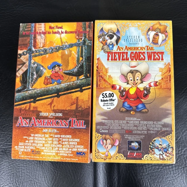 AN AMERICAN TAIL VHS Lot An American Tail & Fievel Goes West £9.39 ...