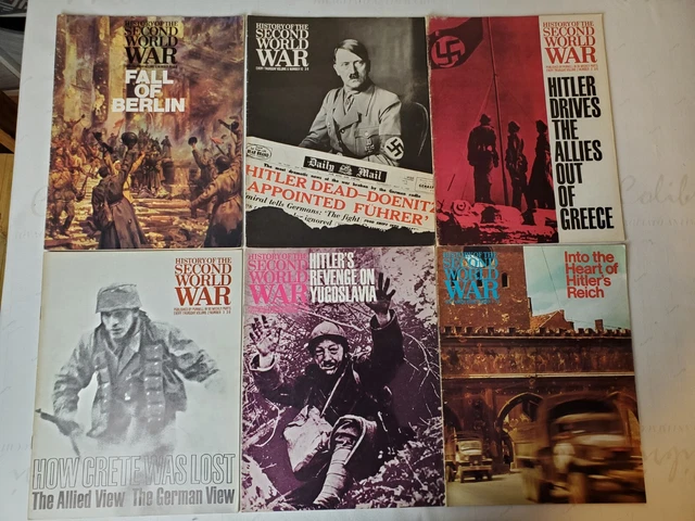 PURNELL HISTORY OF the Second World War. 6 x Issue Bundle £5.99 ...