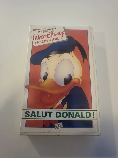 CASSETTE VINTAGE VHS Walt Disney Home Video Hi Donald Fr £15.67 ...