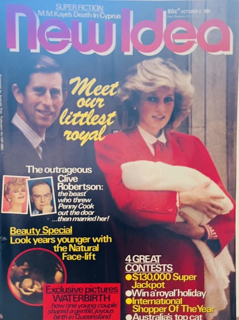 NEW IDEA MAGAZINE Australian 1984 October Clive Robertson Penny Cook ...