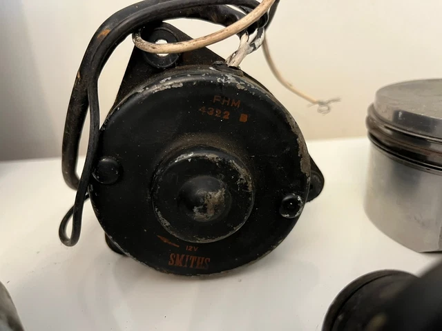 VINTAGE CAR PARTS - Mahle Piston, Smiths FHM 4322 Heater, Petrol Cap ...