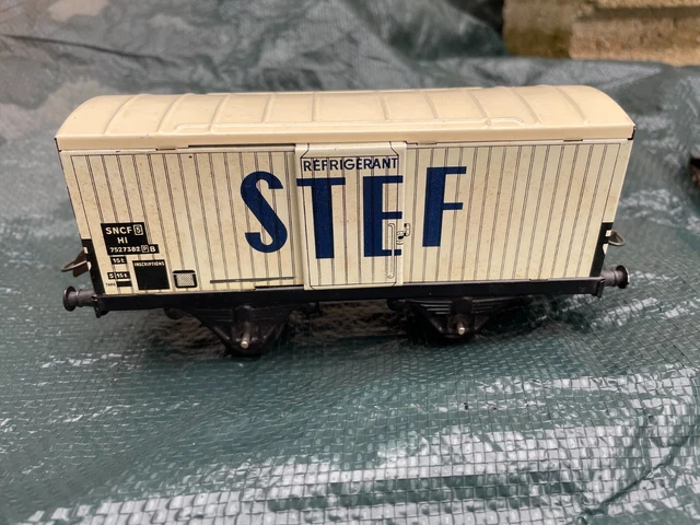 RARE WAGON RÉFRIGÉRANT STEF SNCF Hornby Meccano Ech O Vintage EUR 18,00 ...