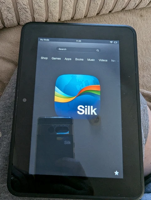 AMAZON KINDLE FIRE HD 7 (2nd Generation) 16GB, Wi-Fi, 7in - Black £5.00 ...
