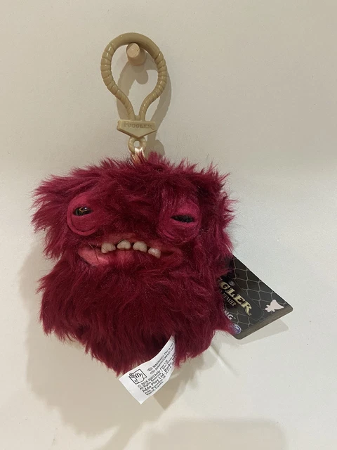 FUGGLER KEYCHAIN/KEYRING BURGANDY Wide Eyed Weirdo £10.99 - PicClick UK