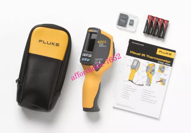 FLUKE VT04A Visual IR Thermometer / Infrared Thermal Camera Temp Meter ...