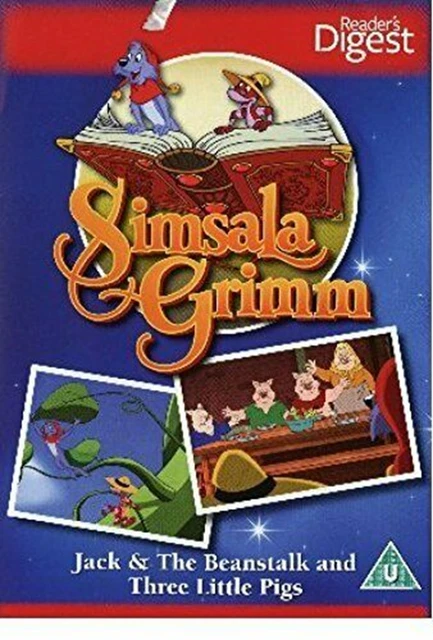 SIMSALA GRIMM. JACK & the beanstalk and Three little pigs. DVD 1986 Top ...