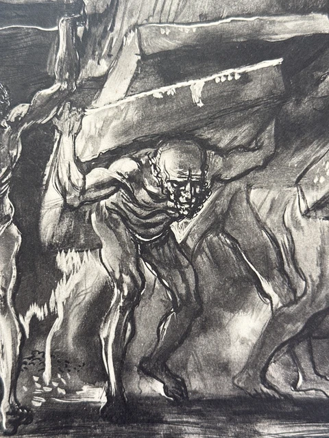 LITHOGRAPHY, EDDY, LEGRAND the Hell Of Dante Man Divine Comedy £57.62 ...