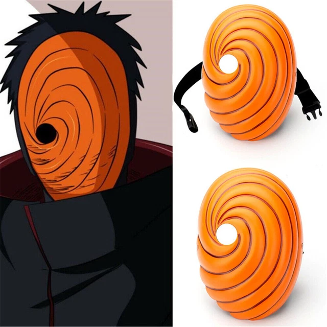 ANIME MANGA NARUTO Mask Akatsuki Tobi Uchiha Obito Halloween Party ...