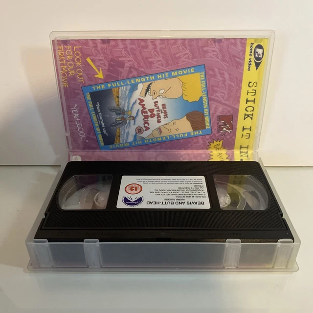 BEAVIS AND BUTT-HEAD - Work Sucks (VHS, 1995) RARE vintage video £8.66 ...