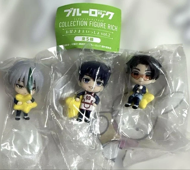 BLUE LOCK COLLECTION Figure Rich vol2 Set Kurou Tabi, Otsuya Kageita, Yukimiya £37.48 - PicClick UK