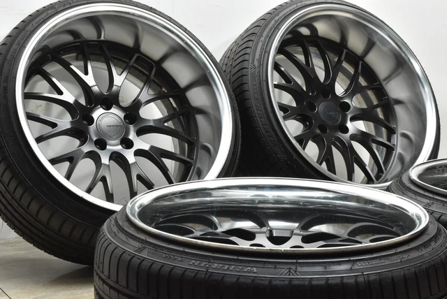 JDM WORK WHEEL Set 4wheels Set 19 Inch 10.5J +10 11J -22 PCD 114.3 225 ...