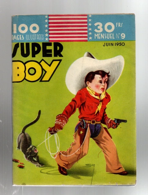SUPER BOY N°9 - Impéria juin 1950. TBE (PF43) EUR 8,00 - PicClick FR
