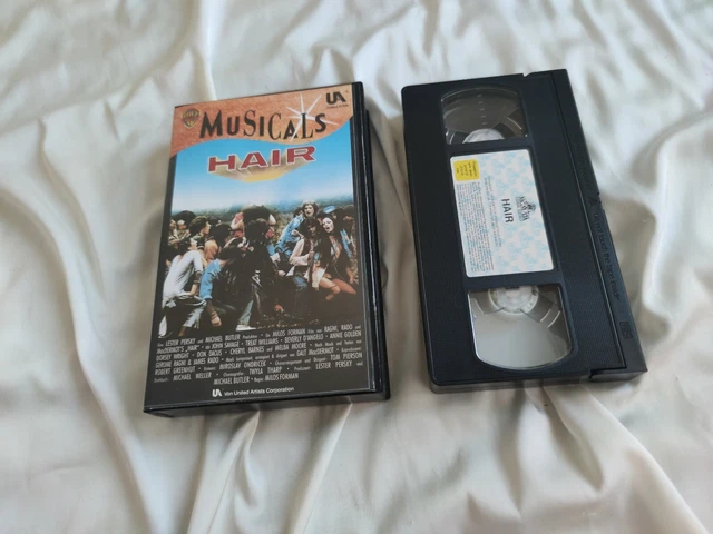 VHS TAPE - Hair Warner Home Video Musical John Savage Treat Williams ...