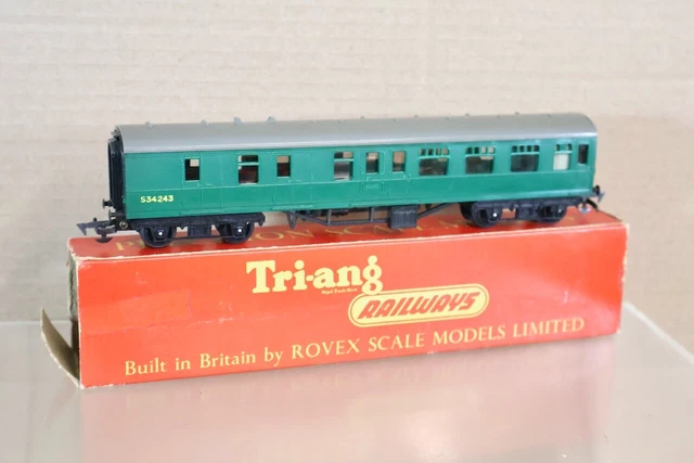 TRIANG R220 DU Sud Principal 2nd Classe Frein Coach S34243 1957 Version ...