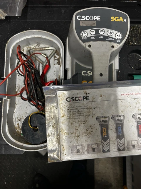 C SCOPE CXL4 Cat & SGA4 Genny Cable Avoidance Scanner Tool, Offers £299 ...