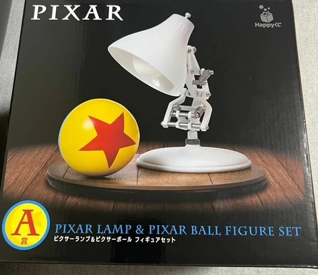 DISNEY PIXAR LAMP & Pixar Ball Figure set Happy kuji A prize New 2024 ...