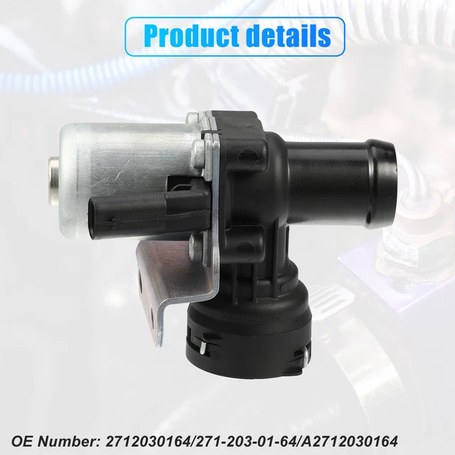 NO.2712030164 CHAUFFAGE CONTRÔLE Vanne Solénoïde pour Mercedes-Benz ...