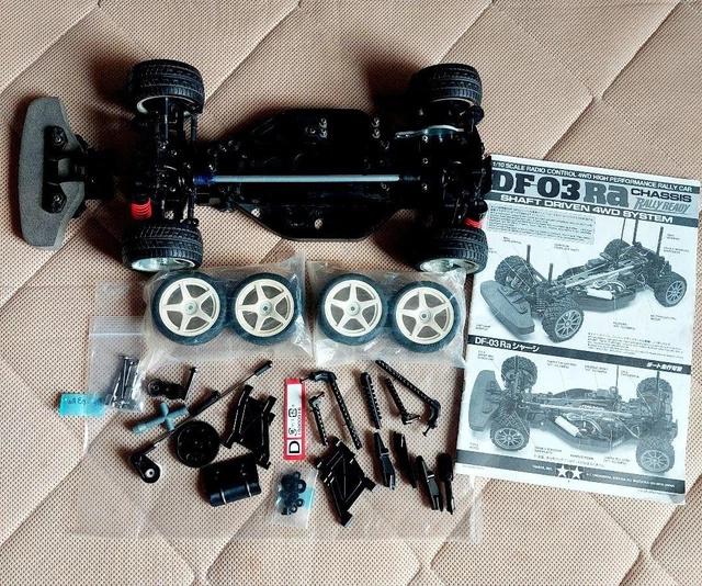 TAMIYA DF-03RA 1/10 Scale Rc Rally Car Kit 4Wd Off-Road Chassis Adjustable £140.64 - PicClick UK