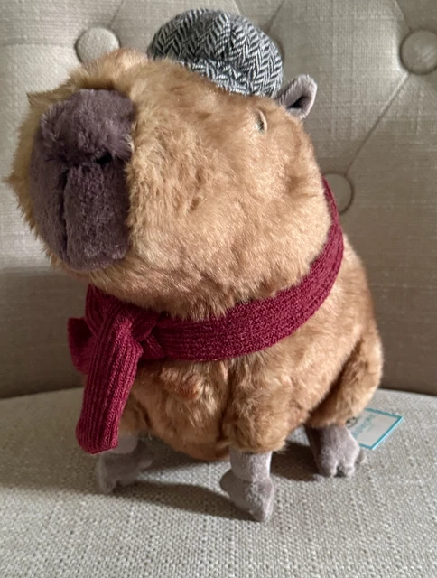JELLYCAT CLYDE CAPYBARA Hipster Soft Toy 21cm Selfridges Exclusive £55.00 - PicClick UK