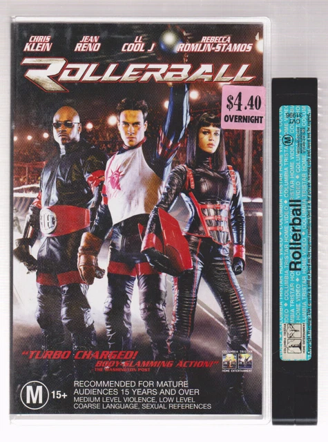 RARE VHS VIDEO Tape ROLLERBALL Big Box Ex-Rental $40.00 - PicClick AU