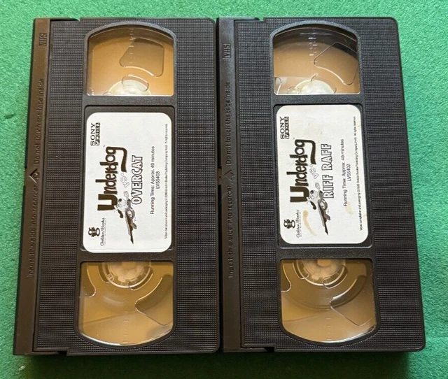 UNDERDOG VS. RIFF Raff Vs. Overcat 2 VHS ++ DVD GRATUIT EUR 22,10 ...