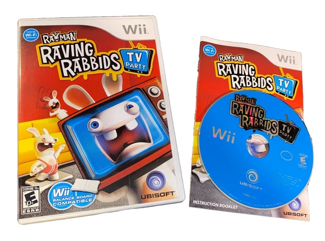RAYMAN RAVING RABBIDS: TV Party - Nintendo Wii/Wii U £3.33 - PicClick UK