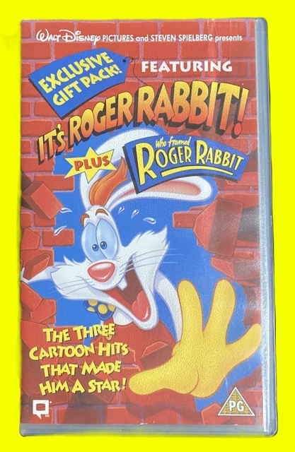WHO FRAMED ROGER Rabbit VHS Video Movie Double Tape Pack 1988 3 ...