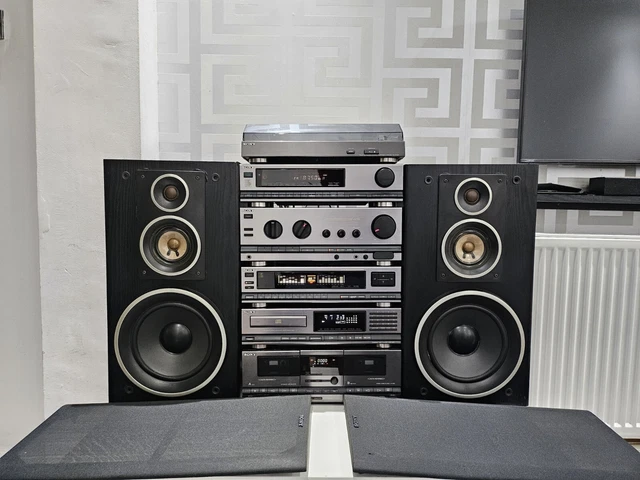SONY LBT-D705 HIGH-END HI-FI Stereo Stack System With Speakers Hi-Fi ...