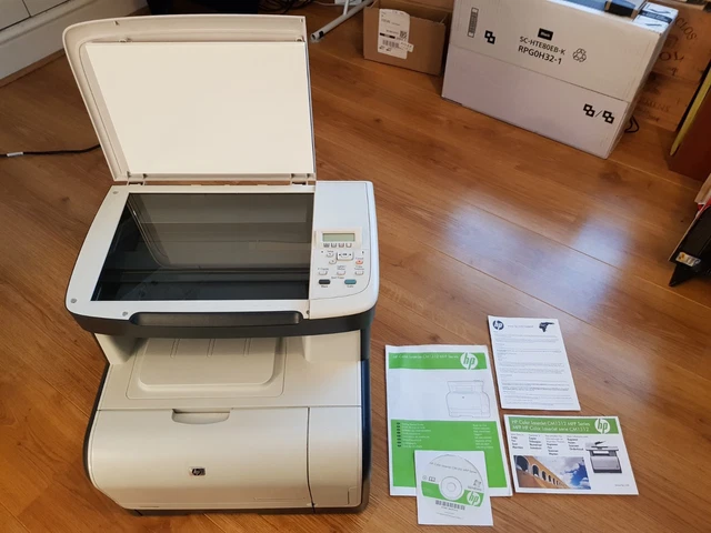 HP COLOUR LASERJET CM1312 MFP Laser Printer / Scanner £28.00 - PicClick UK