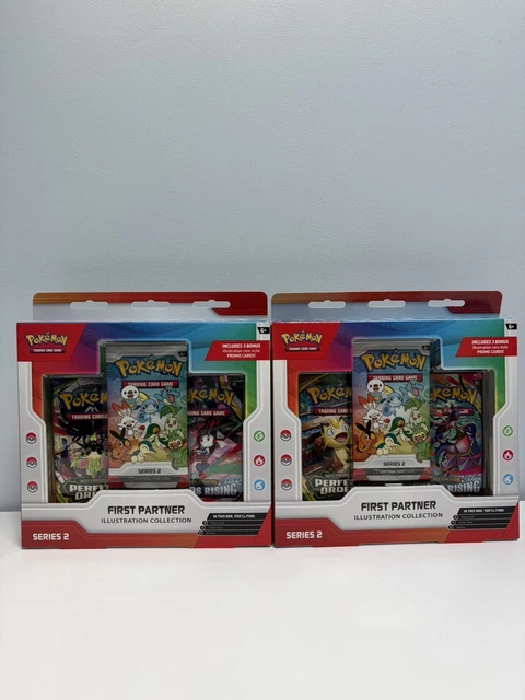 POKÉMON TCG FIRST Partner Illustration Collection Series 2 Box. 2 X ...