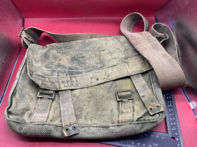 ORIGINAL WW1 BRITISH Army 1908 Pattern Side Bag & Shoulder Strap £60.00 ...