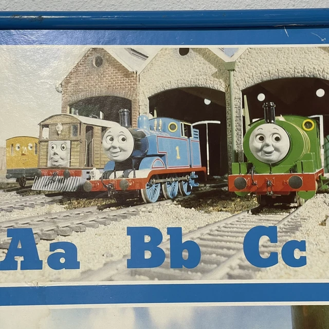 RARE VTG THOMAS The Tank Engine & Friend Alphabets Poster Britt ...