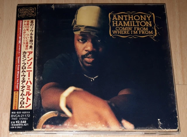 ANTHONY HAMILTON Comin' From Where I'm From - Album CD R&B Rnb Japan ...