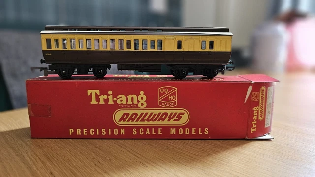 TRIANG R333 GWR Brake 3rd Coach £5.00 - PicClick UK